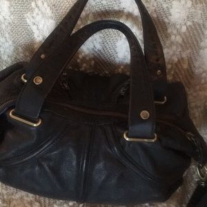 Theory | Bags | Theory Pebble Leather Large Satchel Bag | Poshmark
